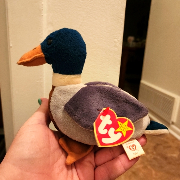 Ty | Toys | Ty Beanie Baby Jake The Mallard Duck | Poshmark
